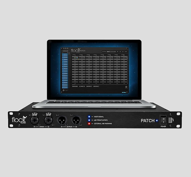 Flock Audio PATCH 64-point Digitally Controlled Analog | Reverb