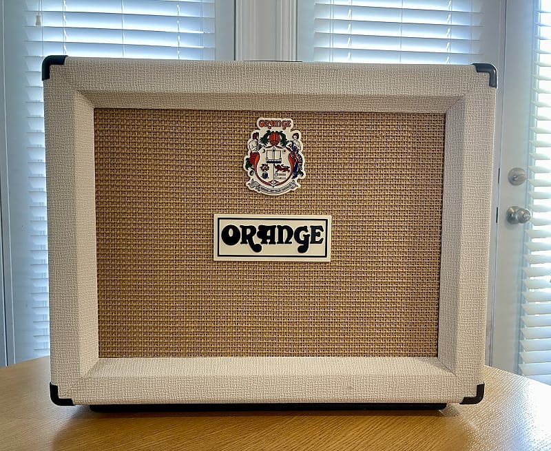 White Limited Edition 2009 Orange Rocker 30 1x12" Guitar | Reverb