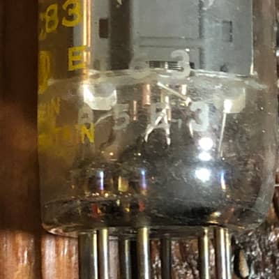 Vintage 1965 Mullard ECC83 Preamp Tube 12AX7 Valve Blackburn | Reverb