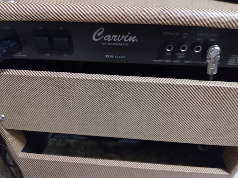Carvin Vintage 33 All Tube Amp! Vintage 33 EL34'S With | Reverb