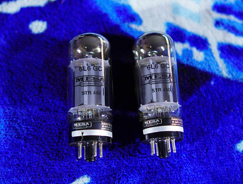 Mesa Boogie 6L6 STR-440 Power Tubes - Matched Pair | Reverb