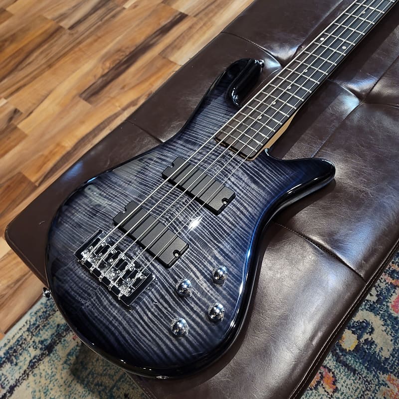 Used Spector Legend 5 Flametop 5-String Bass w/ Hardshell | Reverb
