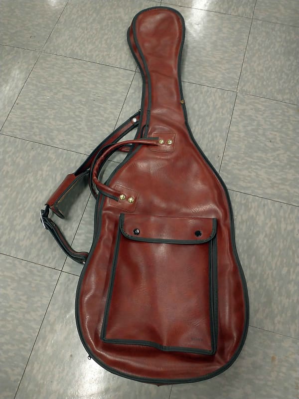 Ersatz leather guitar gig bag | Reverb