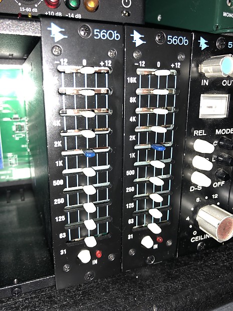 API 560b 500 Series EQ Pair | Reverb