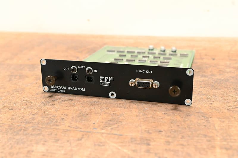 TASCAM IF-AD/DM 8-Channel ADAT Card for DM-3200 and | Reverb Australia