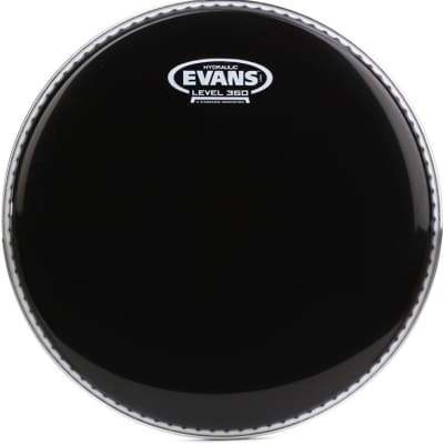 Evans 10" Hydraulic Black | Reverb