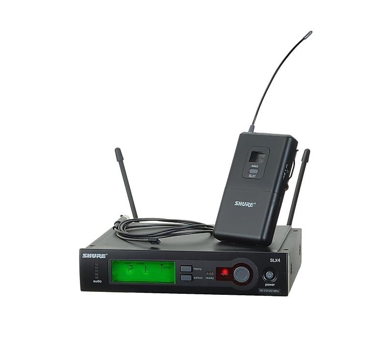 Shure SLX14/93 Combo Wireless System (Band G4) | Reverb