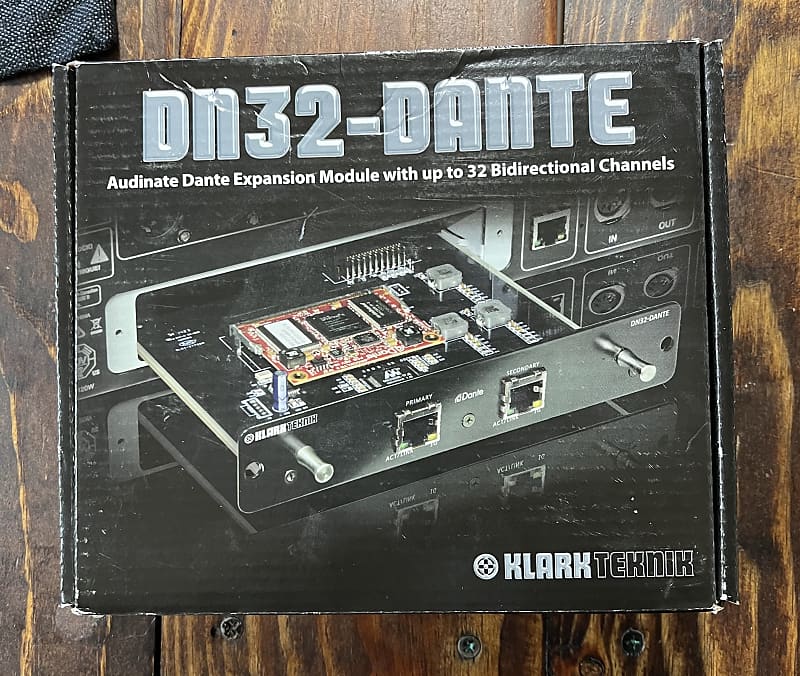 Klark Teknik DN32-Dante | Reverb