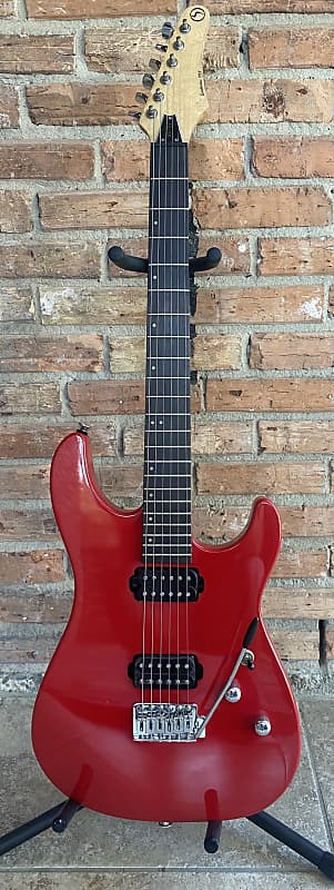 Samick SS-71 double Humbucker Electric Guitar Great | Reverb
