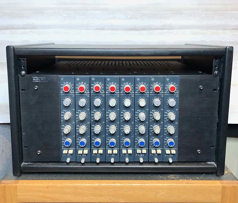 Neve 3115 Mic Preamp EQ Modules in 8-Channel Rack 33115 | Reverb