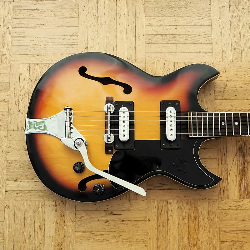 Samick (Audition/Hondo) "Barney Kessel style" thinline guitar | Reverb