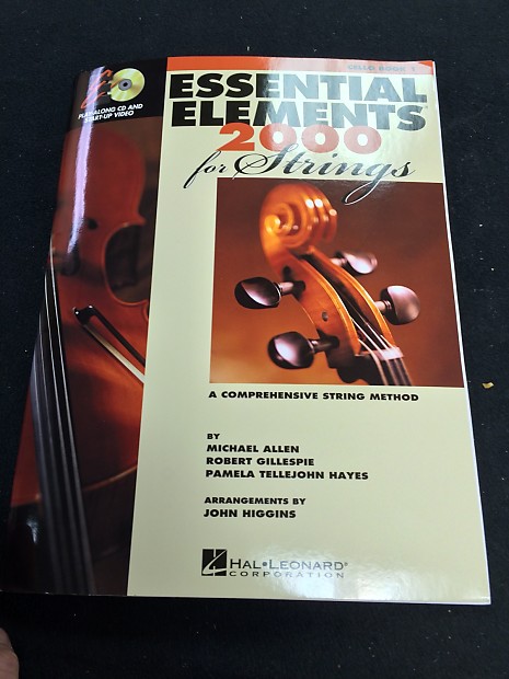 Hal Leonard Essential Elements 2000 for Strings Cello Book 1 | Reverb