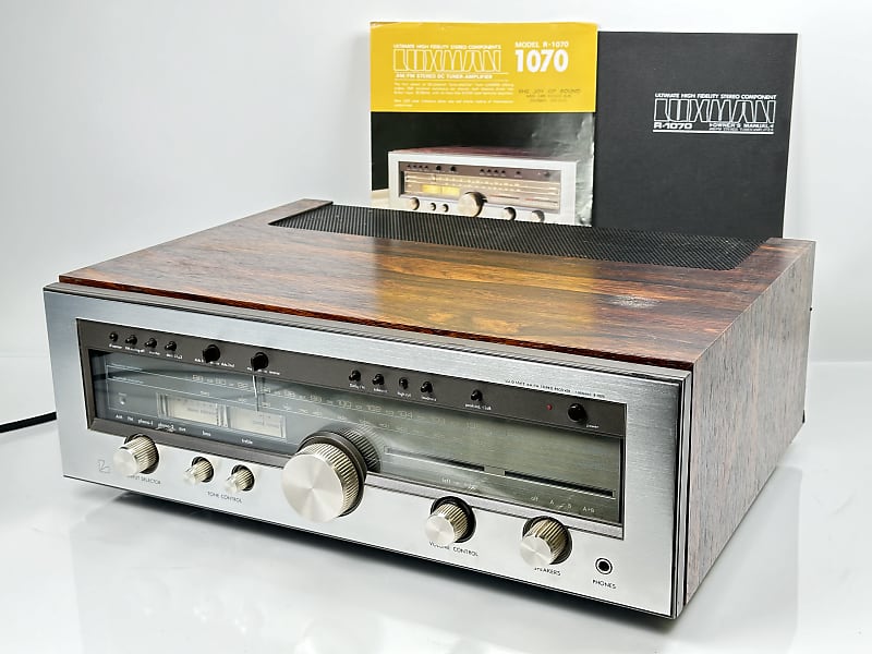 Luxman R-1070 AM/FM Solid State Stereo Receiver | Reverb