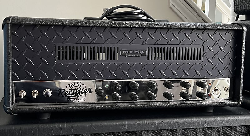 Mesa Boogie Black Face Chrome Chassis Dual Triple Rectifier | Reverb