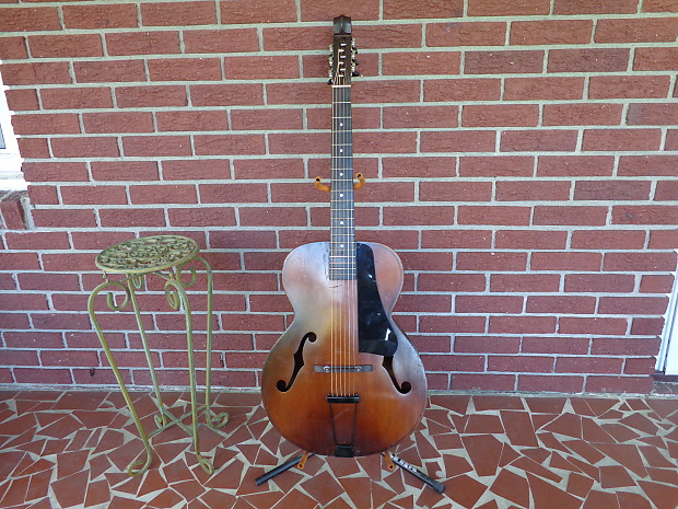 Vintage Kay Cello Style Archtop Guitar - Circa 1930's - Rare | Reverb