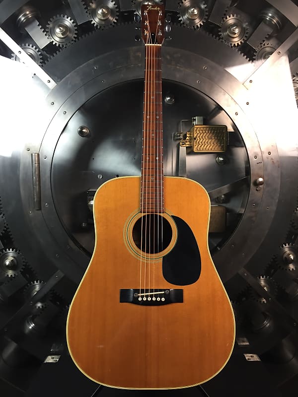 Fender F-65 Acoustic Guitar w/ Hard Case | Reverb