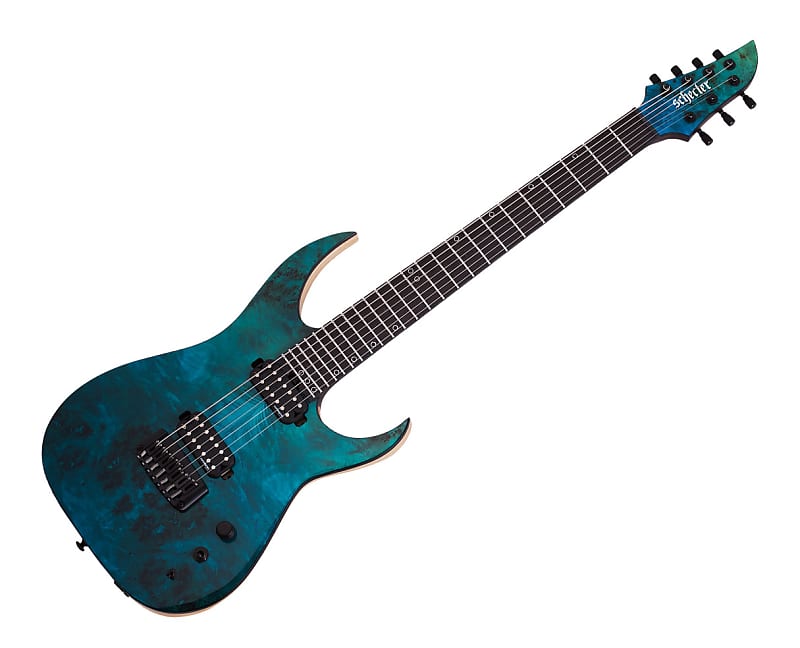 Schecter Keith Merrow Signature KM-7 MK-III Artist L - Lagoon | Reverb