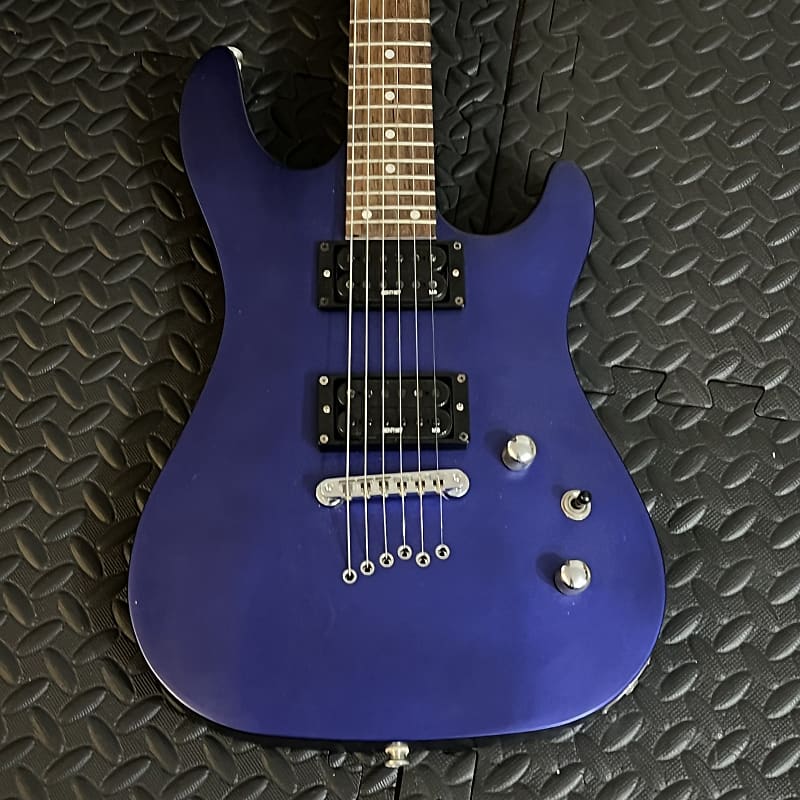 Cort KX-5 Solid Body Electric Purple with Mighty Mite Pickups | Reverb