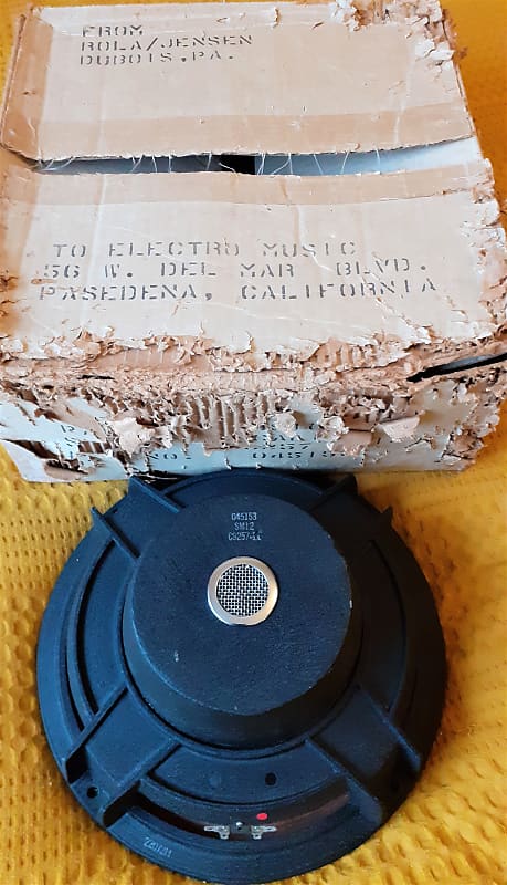 Jensen - Rola SM12 Leslie 18 820 825 & 950 Full Range Speaker | Reverb