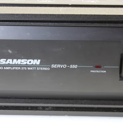 Samson Servo-550 Studio Amplifier with owners manual and | Reverb