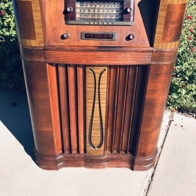 General Electric G-E L-915W Art Deco Skyscraper Antique Floor | Reverb