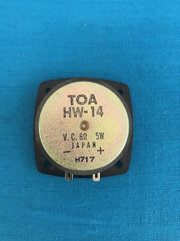 TOA HW-14 High Quality Tweeter - Tested & Working - Japan | Reverb