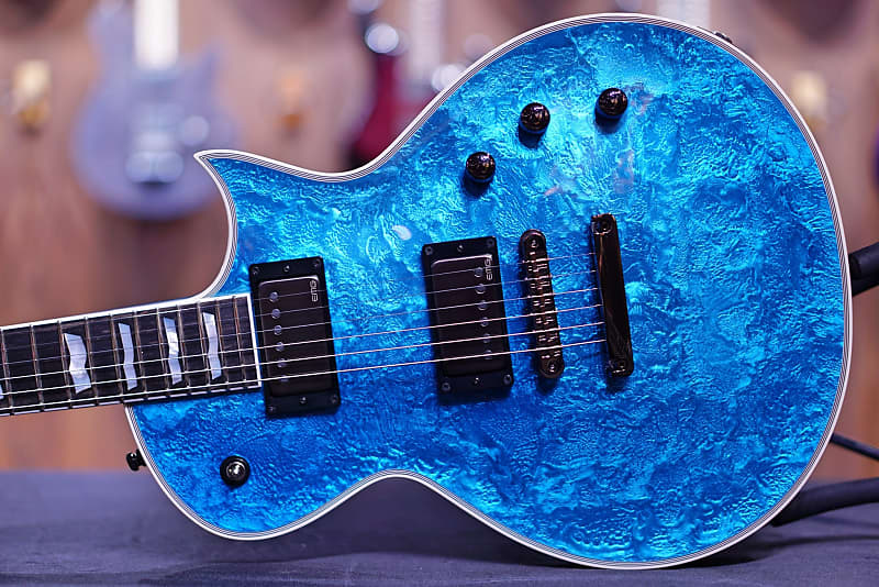 ESP Original Eclipse CTM DB Liquid metal blue | Reverb UK
