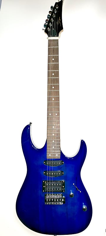 Smiger SE-G11-BL Blue Electric Guitar | Reverb