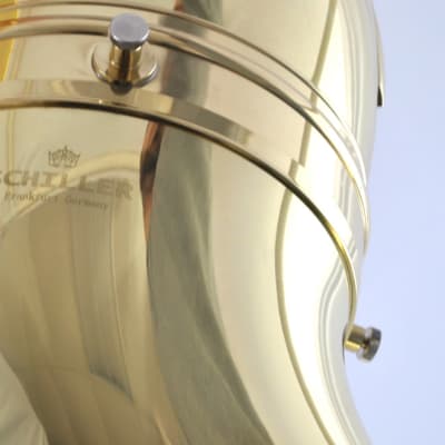 Schiller American Heritage BBb Sousaphone - Gold Lacquer | Reverb