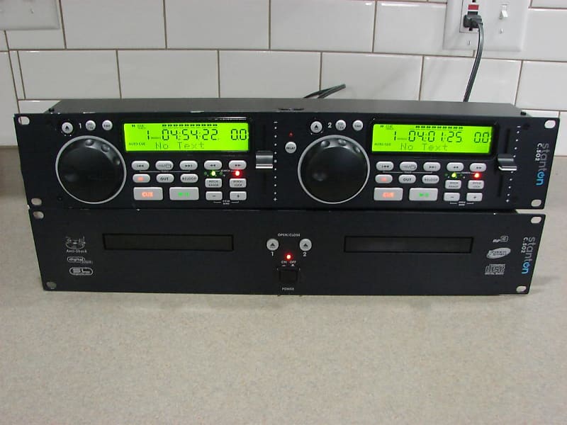 Stanton C.502 DJ Dual 2U Rackmount CD Player & Control Panel | Reverb