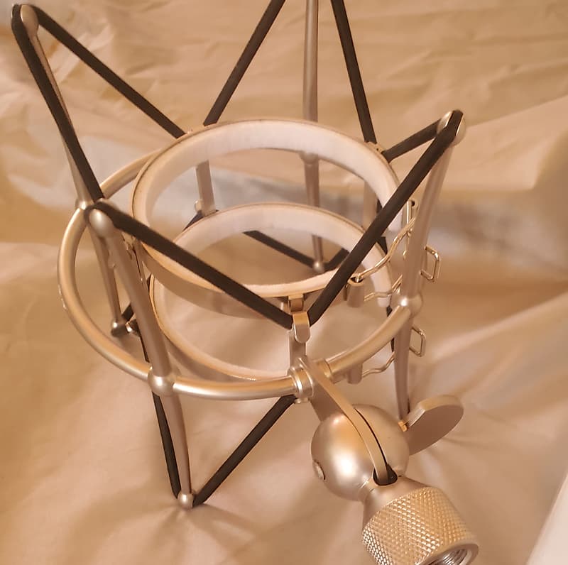 The shock Microphone shock mount cage with clip | Reverb