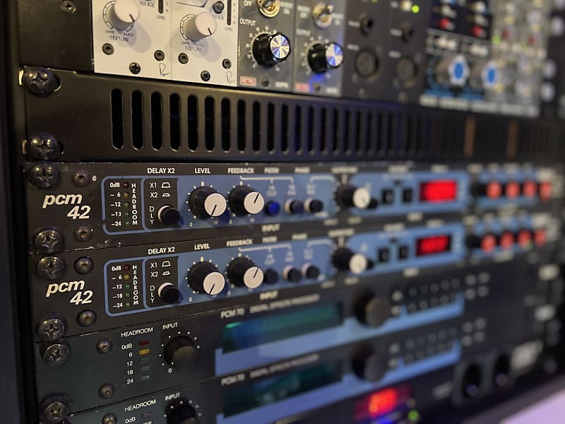 Lexicon PCM 42 Digital Delay Processor - Stereo Pair | Reverb