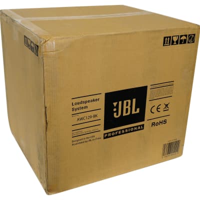 JBL AWC129-BK 12" Black 2-Way Indoor/Outdoor Surface Mount | Reverb
