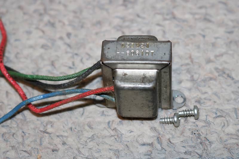 Vintage Original Blackface Silverface Fender Reverb Driver | Reverb