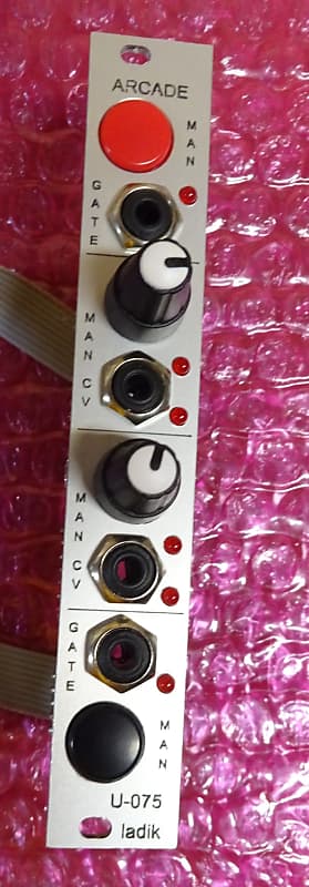 Ladik U-075 Dual Arcade Manual Gate and CV for Eurorack | Reverb