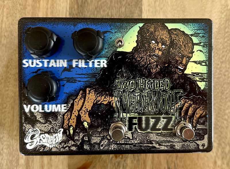 StoneFly Effects Two Headed Werewolf Fuzz 2016 - Grey Sparkle | Reverb