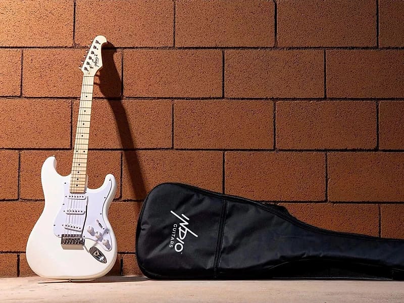 NEW OEM Vintage Style White Strat Electric Guitar - Sunburst, | Reverb