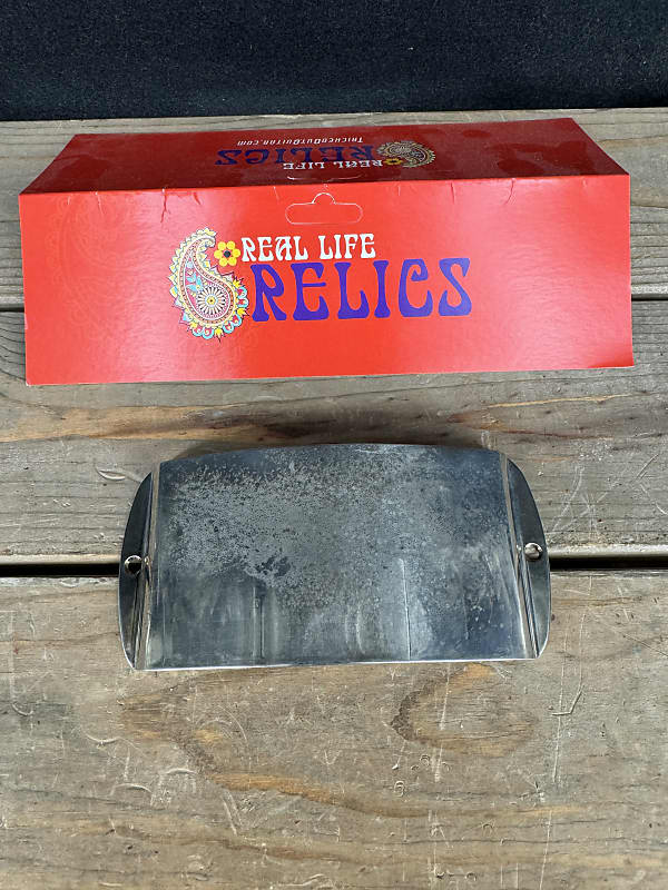 Real Life Relics Aged Precision P Bass® Pickup Cover | Reverb UK