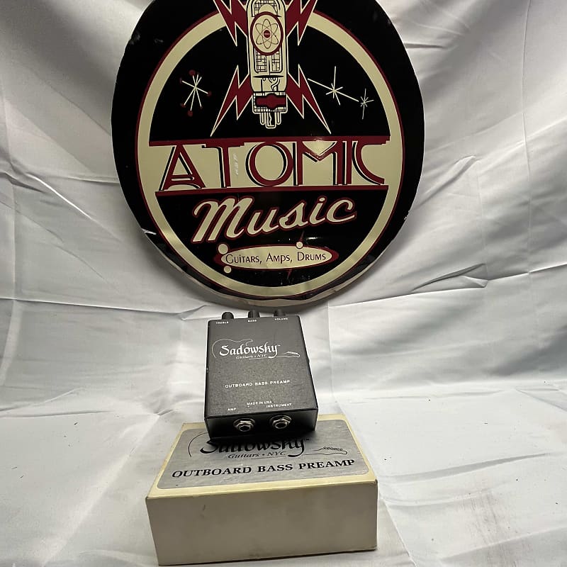 Sadowsky Outboard Bass Preamp Module with Box | Reverb