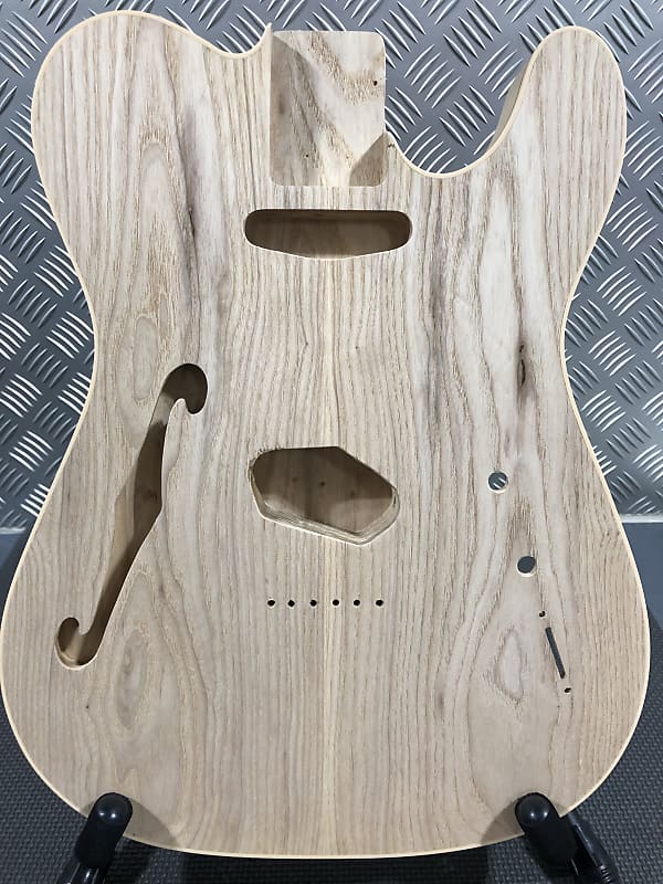 Tele Body Northern Ash Top Binding unfinished | Reverb