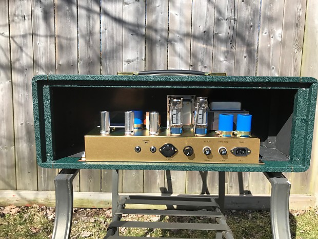 Dr.Dan JTM 50 Black Flag 2018 Dark Emerald Green w/ Gold | Reverb UK