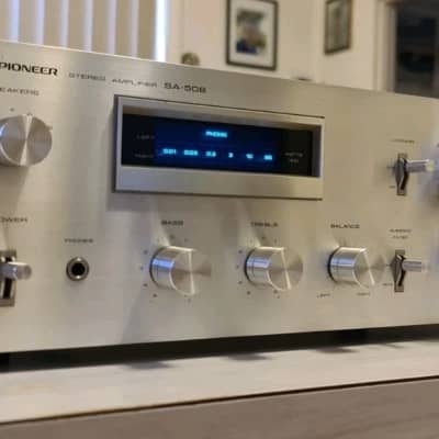 VINTAGE PIONEER BLUE LINE STEREO AMPLIFIER/MADE IN | Reverb