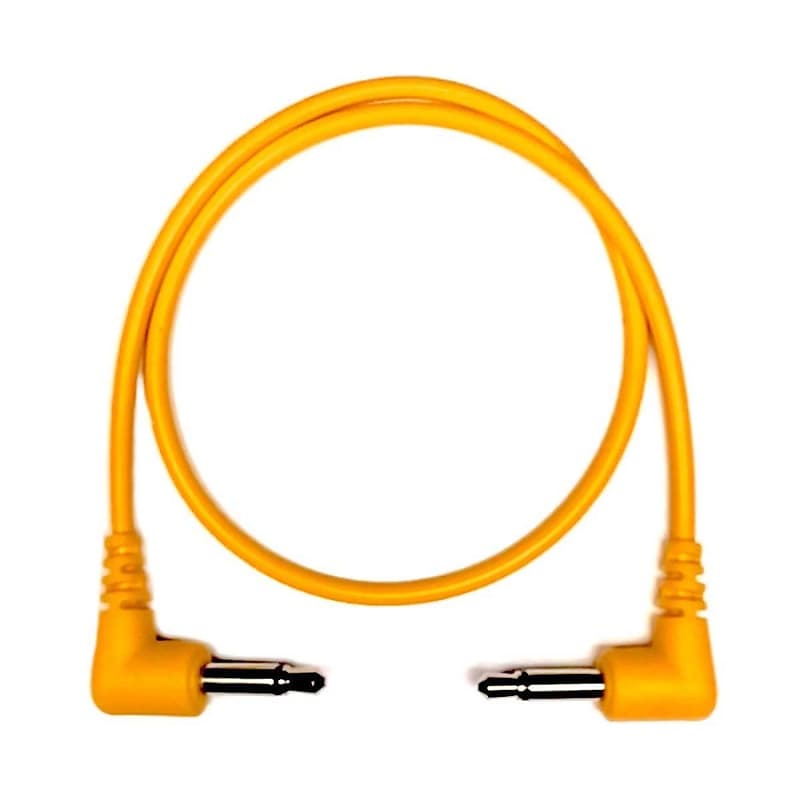 Tendrils Cables - 6x Right Angled Patch Cables (Orange) | Reverb