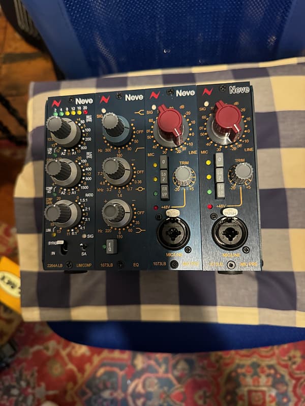 AMS Neve Pre amp, EQ and Comp in 500 series lunchbox | Reverb