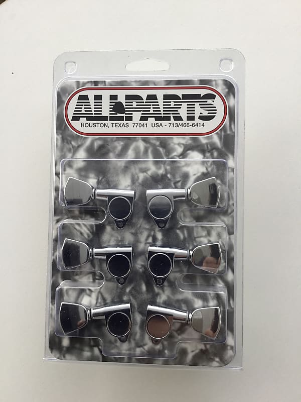 Allparts TK-0777-010 Sealed Tuning Keys Chrome | Reverb