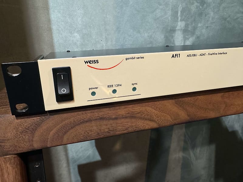 Weiss AFI1 Firewire AES ADAT Mastering Interface | Reverb