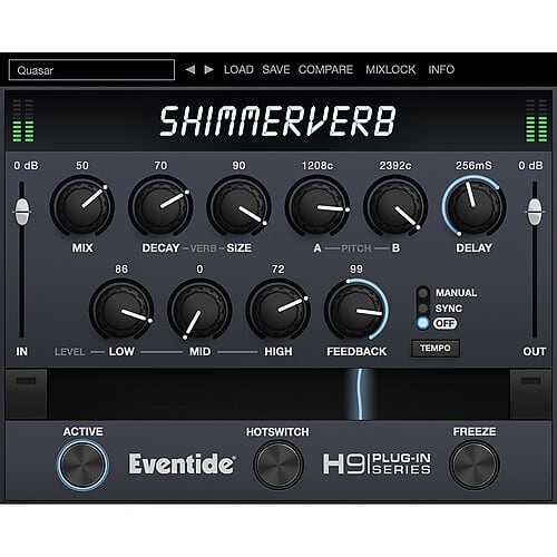 Eventide ShimmerVerb H9 Series Reverb Plug-In (Download) | Reverb