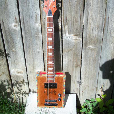 6-String Electric Cigar Box Guitar by Evanston Instrument | Reverb