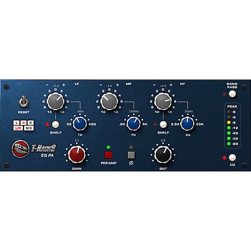 IK Multimedia T-RackS EQ PA - Preamp and EQ Emulation Plug-In | Reverb