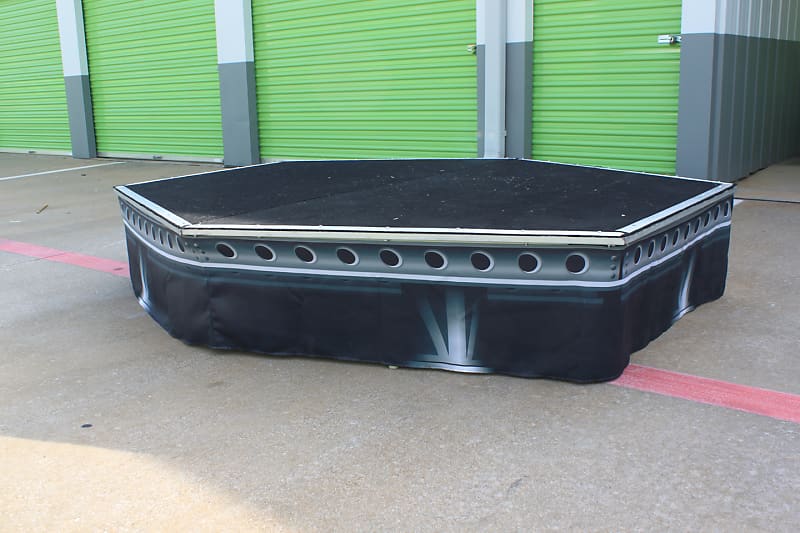 Wenger Drum Riser 8x8 Hex w/ Custom Skirt | Reverb